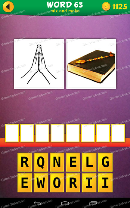 Mix and Make Word 63 • Game Solver