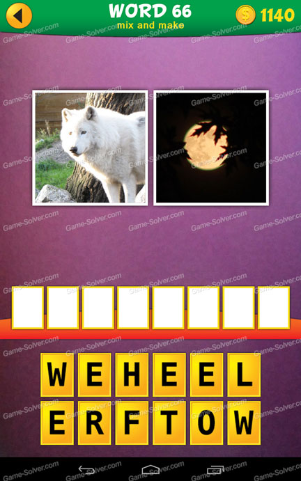 Mix and Make Word 66 • Game Solver