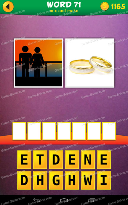 Mix and Make Word 71 • Game Solver