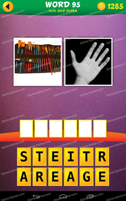 Mix and Make Word 95 • Game Solver