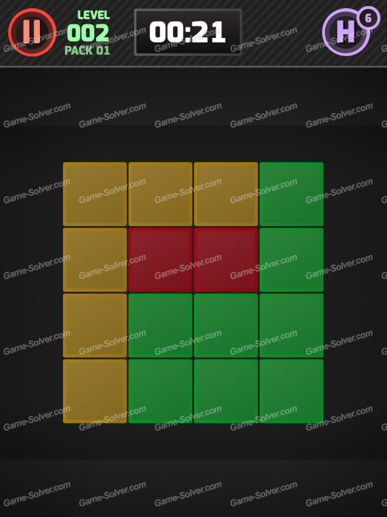 Color Flow Pack 1 Level 2 • Game Solver