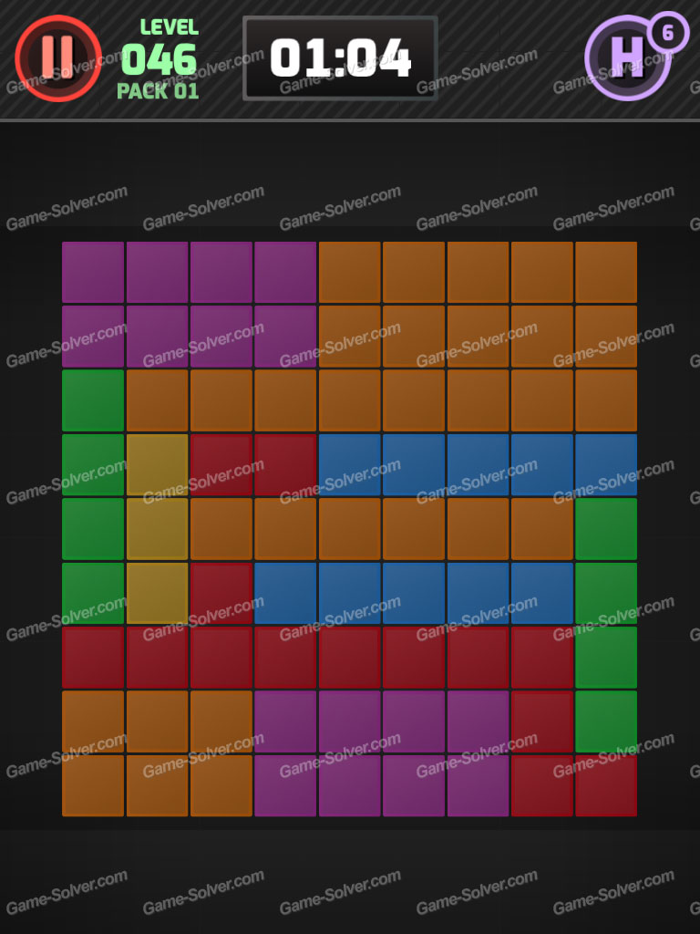 Color Flow Pack 1 Level 46 • Game Solver