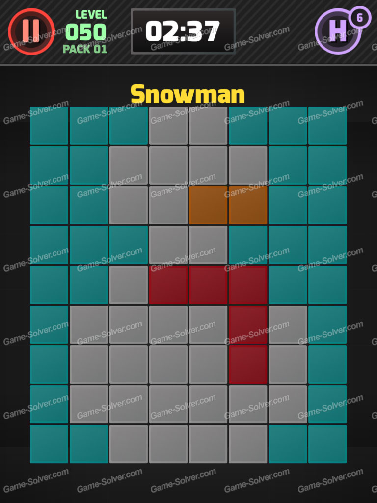 Color Flow Pack 1 Level 50 • Game Solver