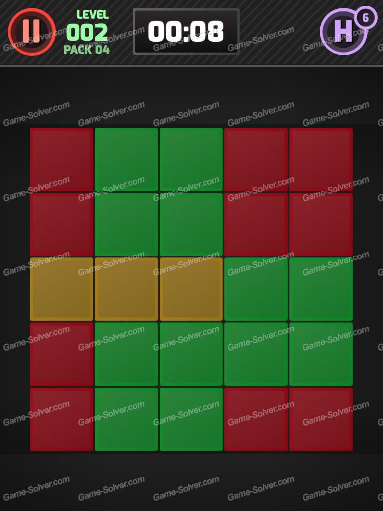 Color Flow Pack 4 Level 2 • Game Solver
