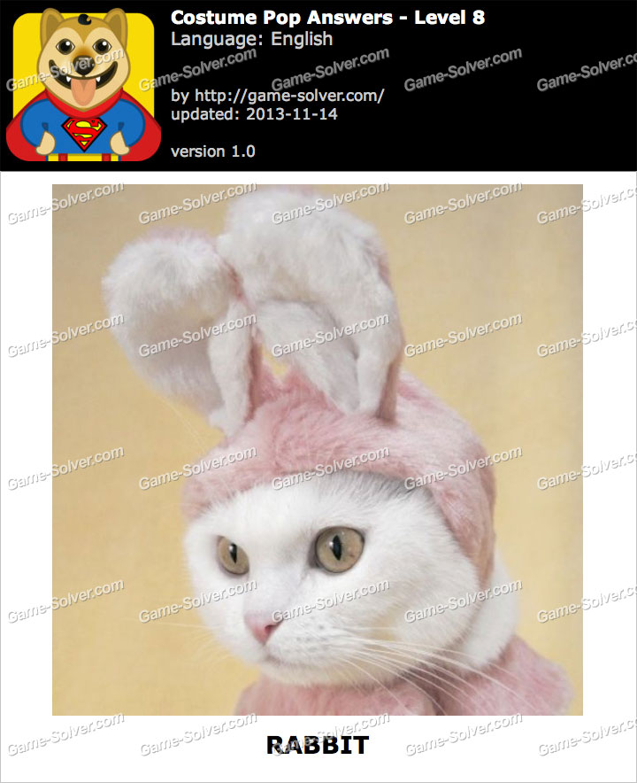 Costume Pop Level 8 • Game Solver