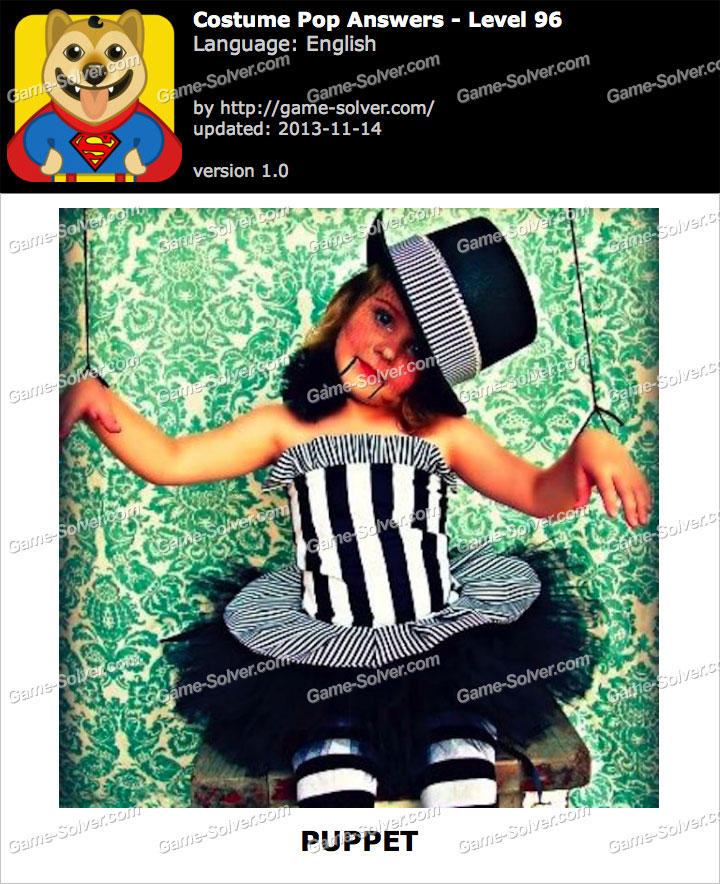 Costume Pop Level 96 • Game Solver