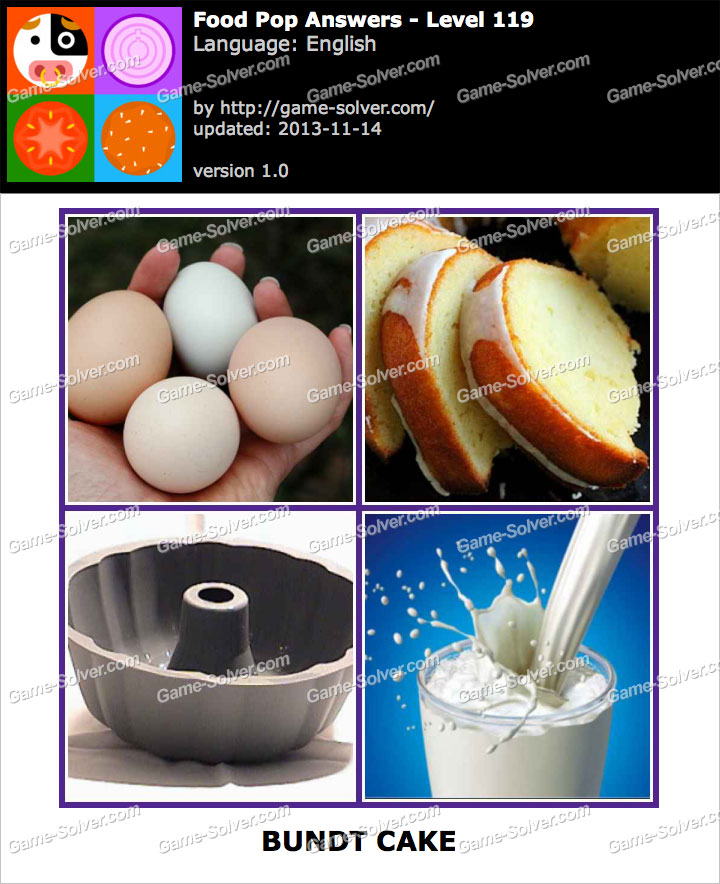 Food Pop Level 119 • Game Solver