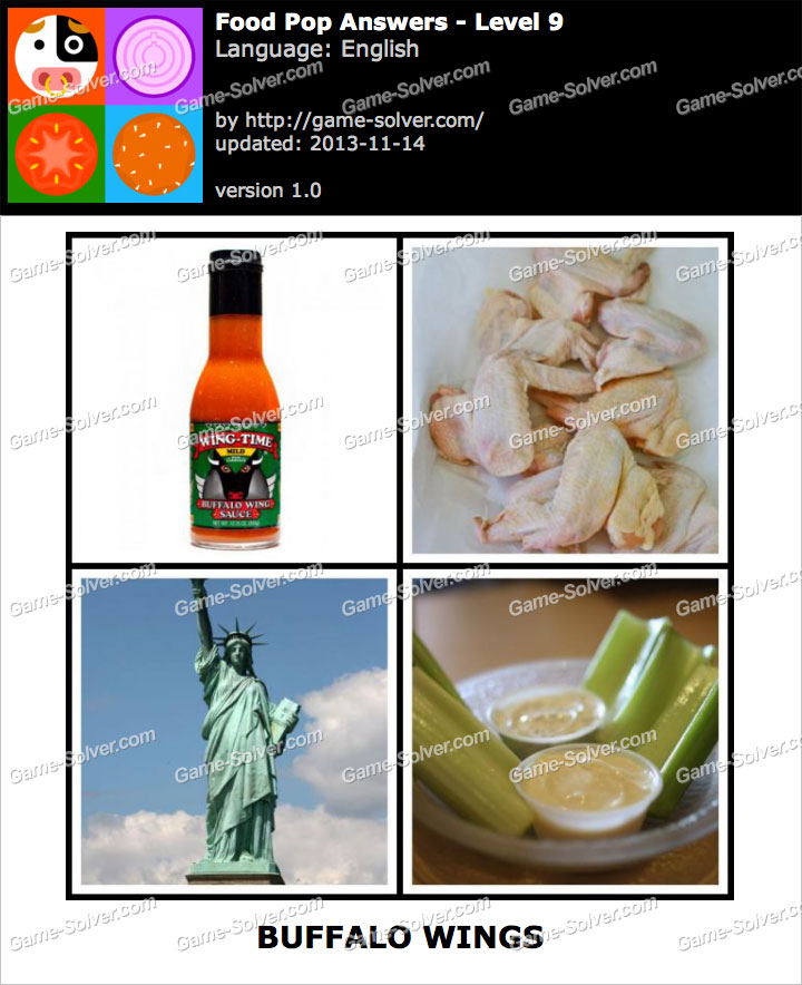 Food Pop Level 9 • Game Solver