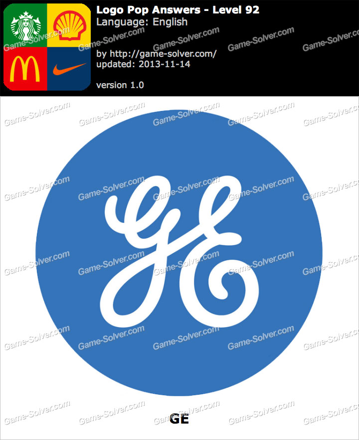 Logo Pop Level 92 • Game Solver