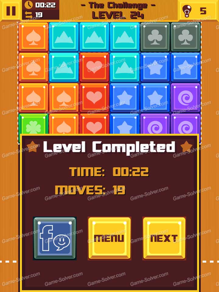 Mind Blocks The Challenge Level 24 • Game Solver