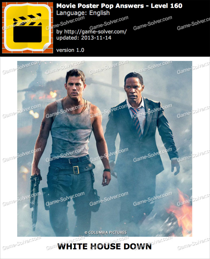 Movie Poster Pop Level 160 • Game Solver
