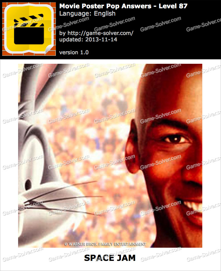 Movie Poster Pop Level 87 • Game Solver