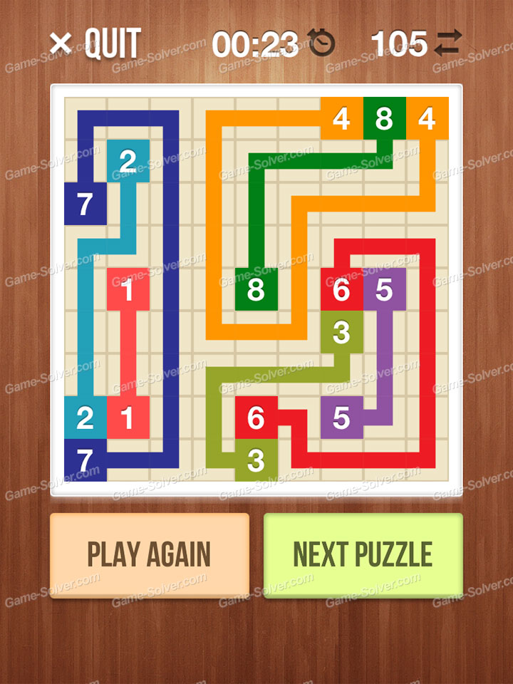 Number Link Logic Mix Level 7 • Game Solver