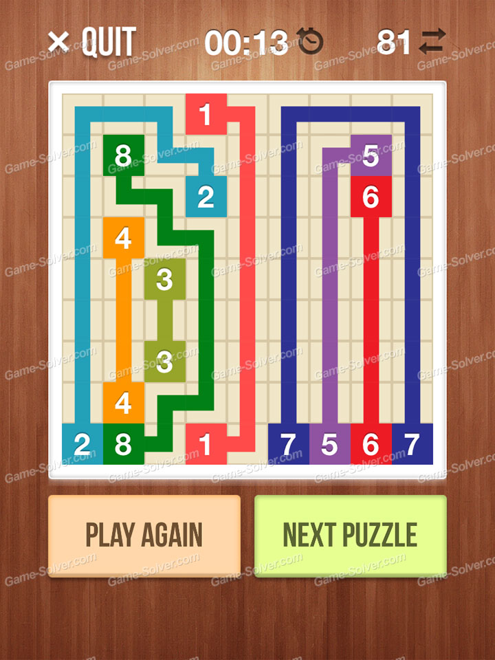 Number Link Long Journey Level 11 • Game Solver