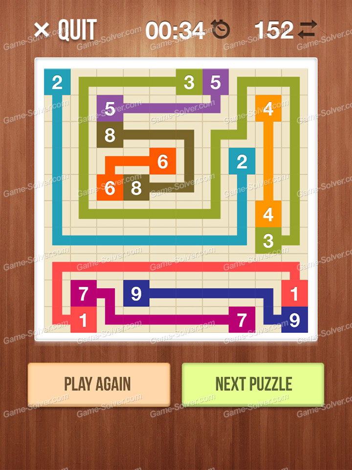 Number Link Long Journey Level 72 • Game Solver