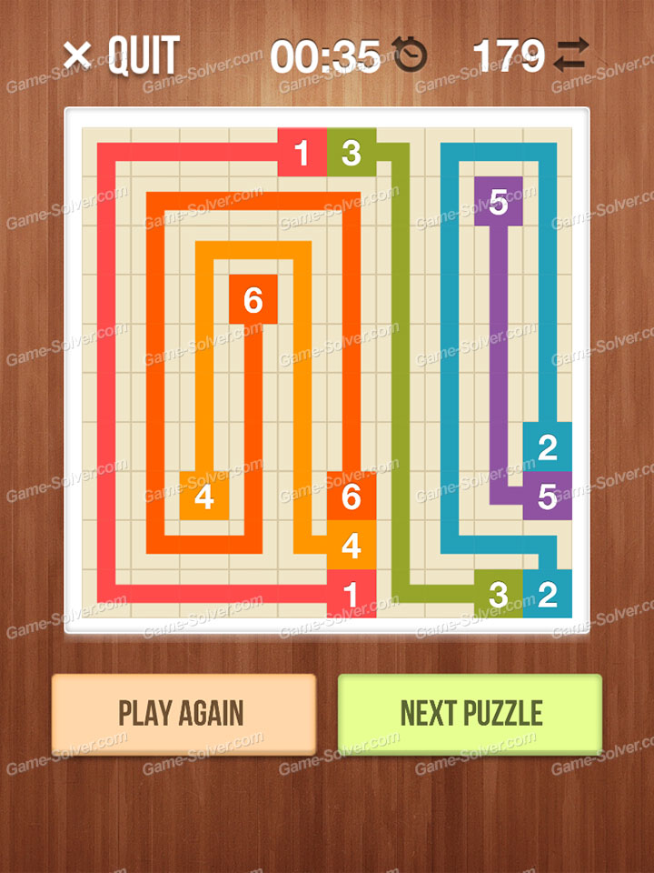 Number Link Master Mind Level 21 • Game Solver