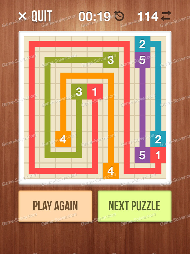 Number Link Sharp Path Level 10 • Game Solver