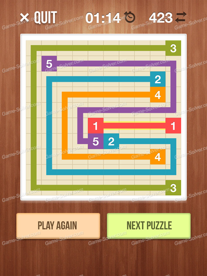 Number Link Sharp Path Level 60 • Game Solver