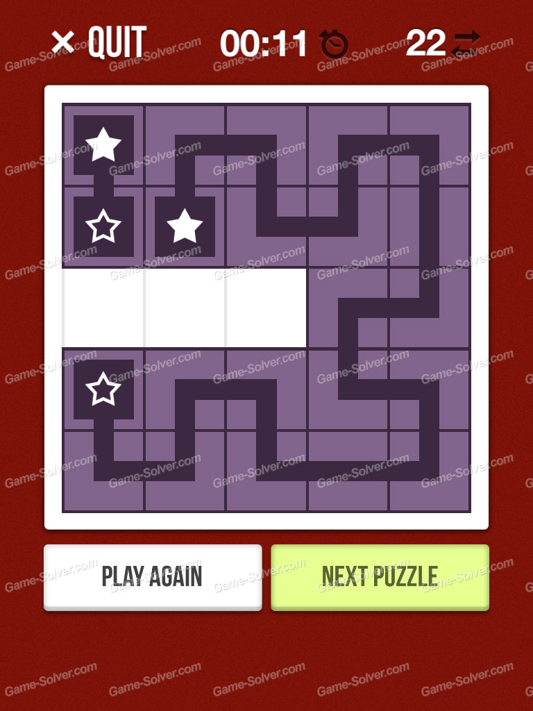 Pathlink The Freeway Level 8 • Game Solver