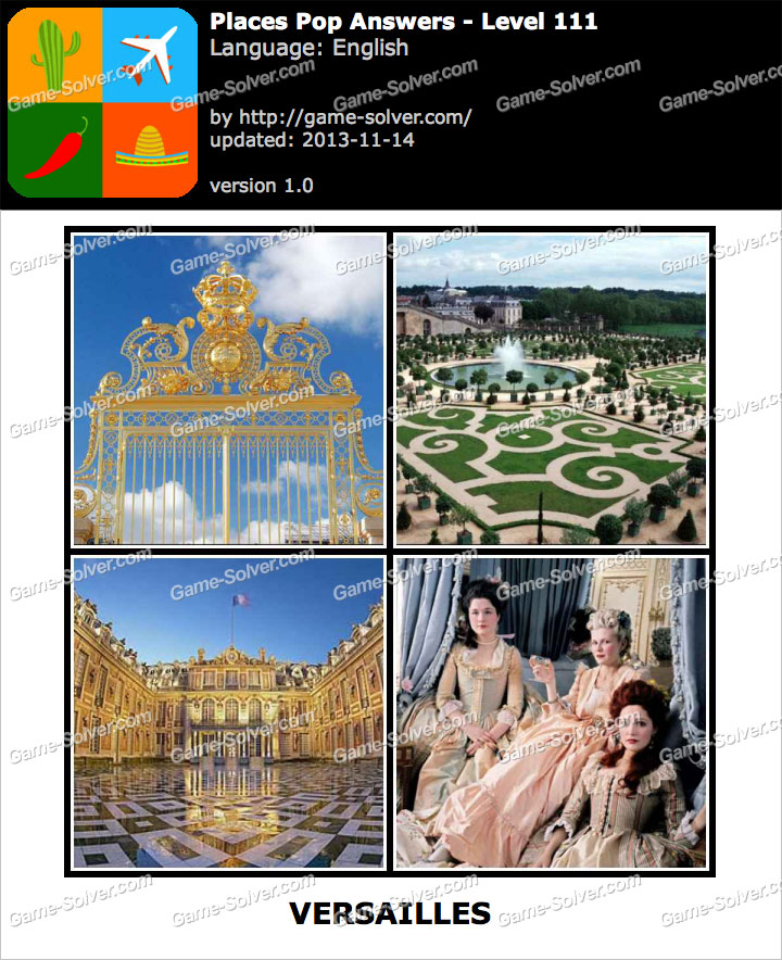 Places Pop Level 111 • Game Solver