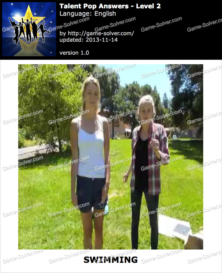 Talent Pop Level 2 • Game Solver