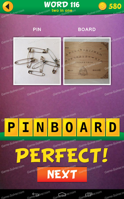 Two In One Word 116 • Game Solver