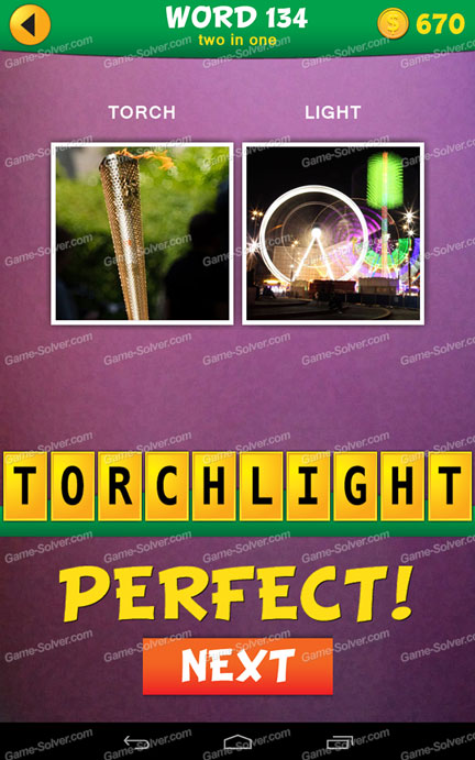 Two In One Word 134 • Game Solver