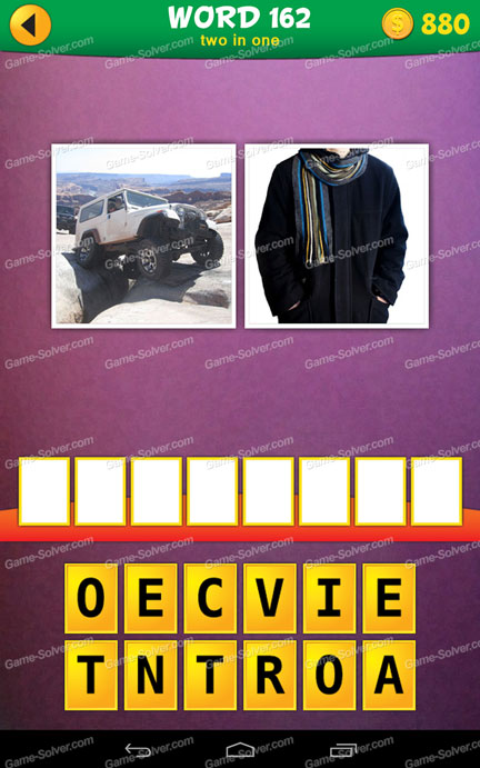 Two In One Word 162 • Game Solver