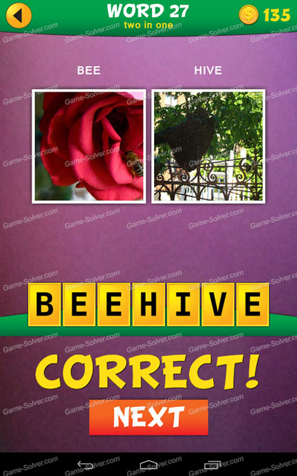 Two In One Word 27 • Game Solver