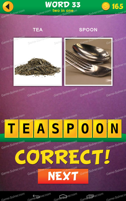 Two In One Word 33 • Game Solver