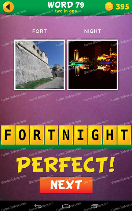 Two In One Word 79 • Game Solver