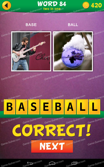 Two In One Word 84 • Game Solver