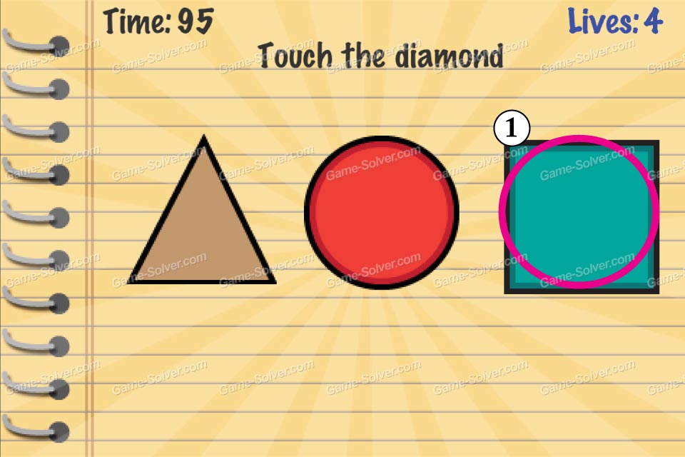 Impossible Test Touch The Diamond • Game Solver