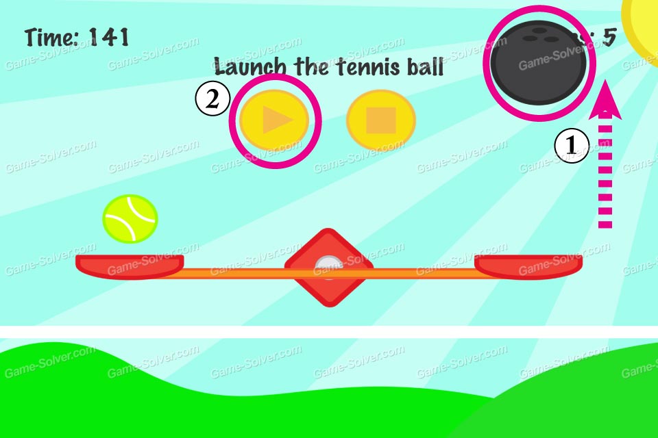 Impossible Test Summer Launch The Tennis Ball • Game Solver