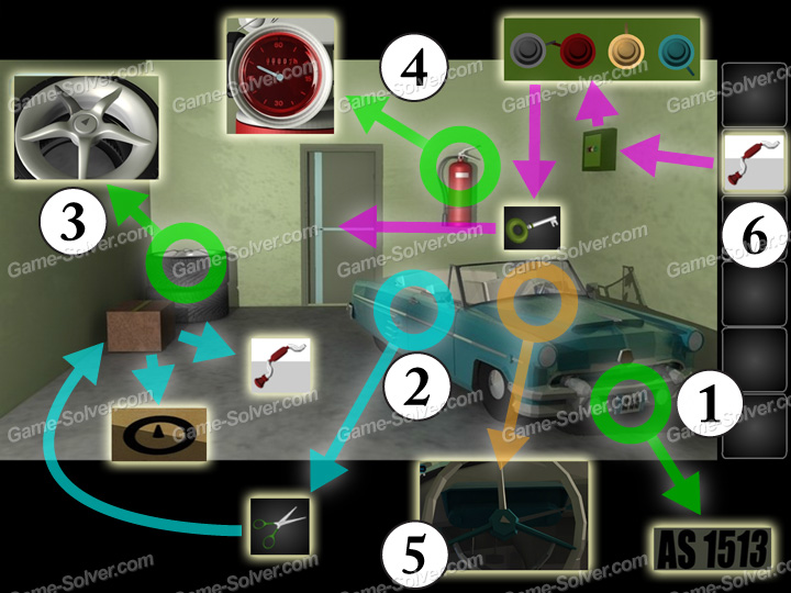 Let's Escape Level 2 • Game Solver