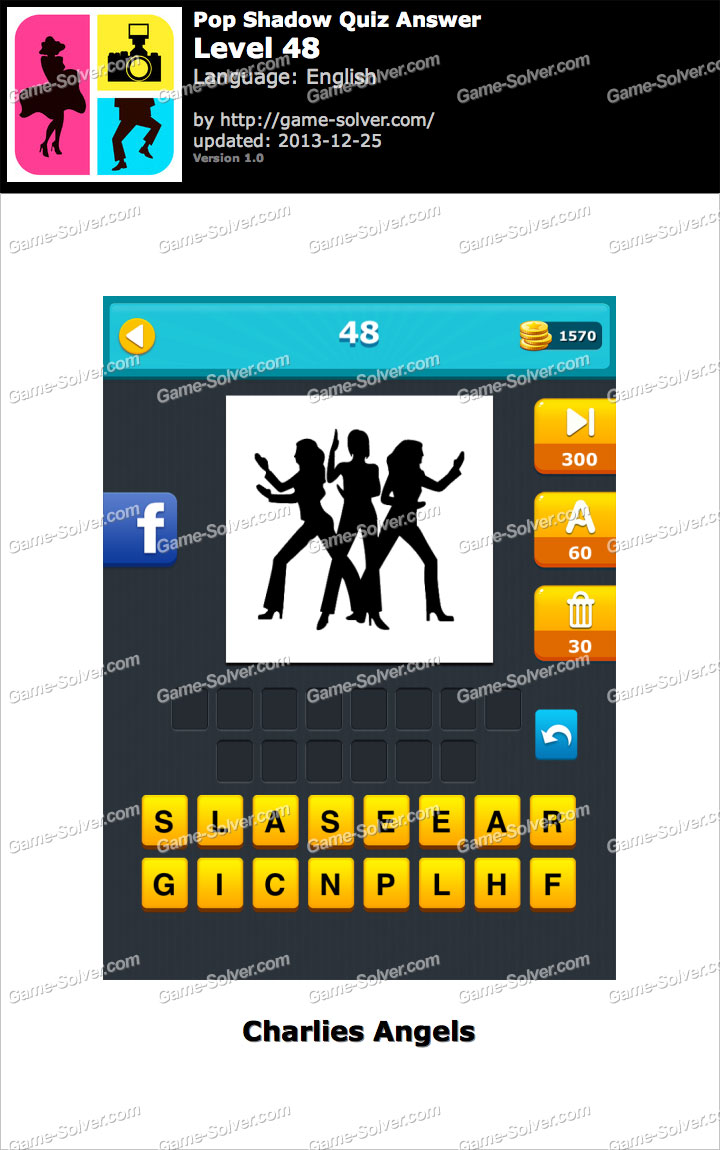 Pop Shadow Quiz Level 48 • Game Solver