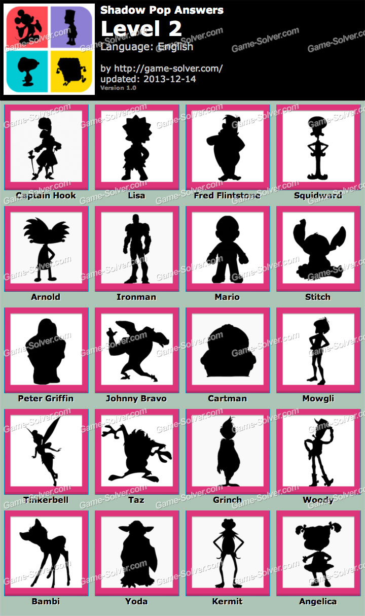 Shadow Pop Level 2 • Game Solver
