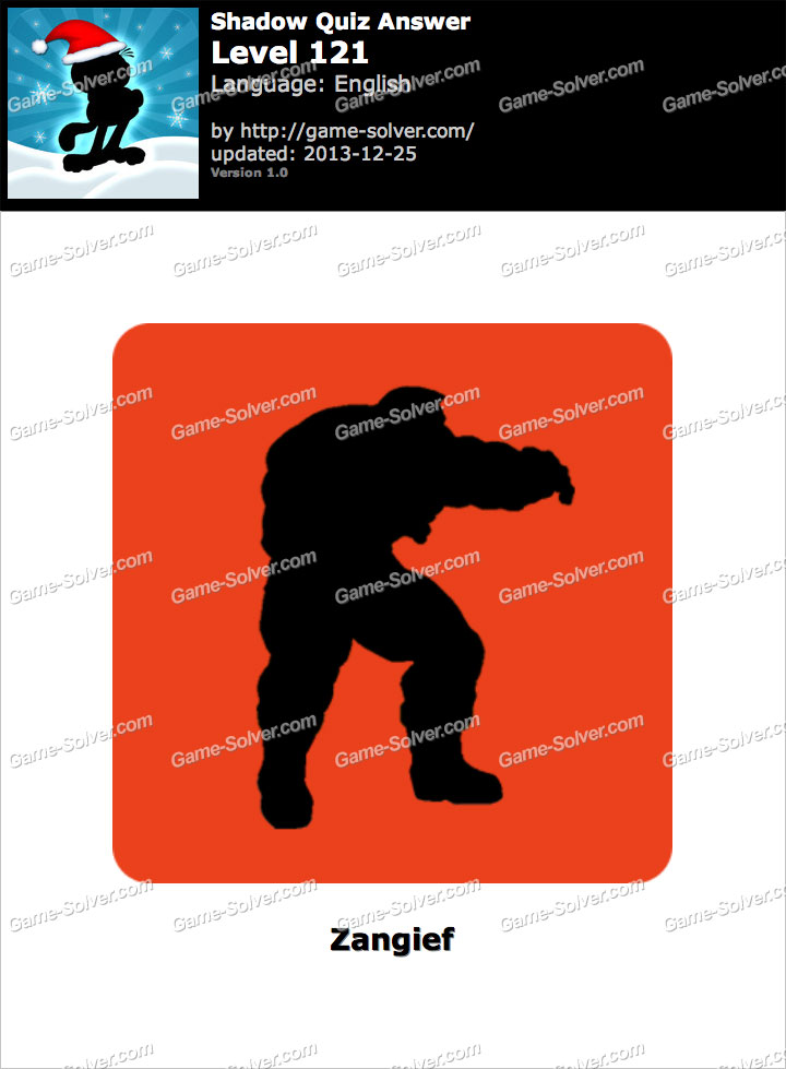 Shadow Quiz Level 121 • Game Solver