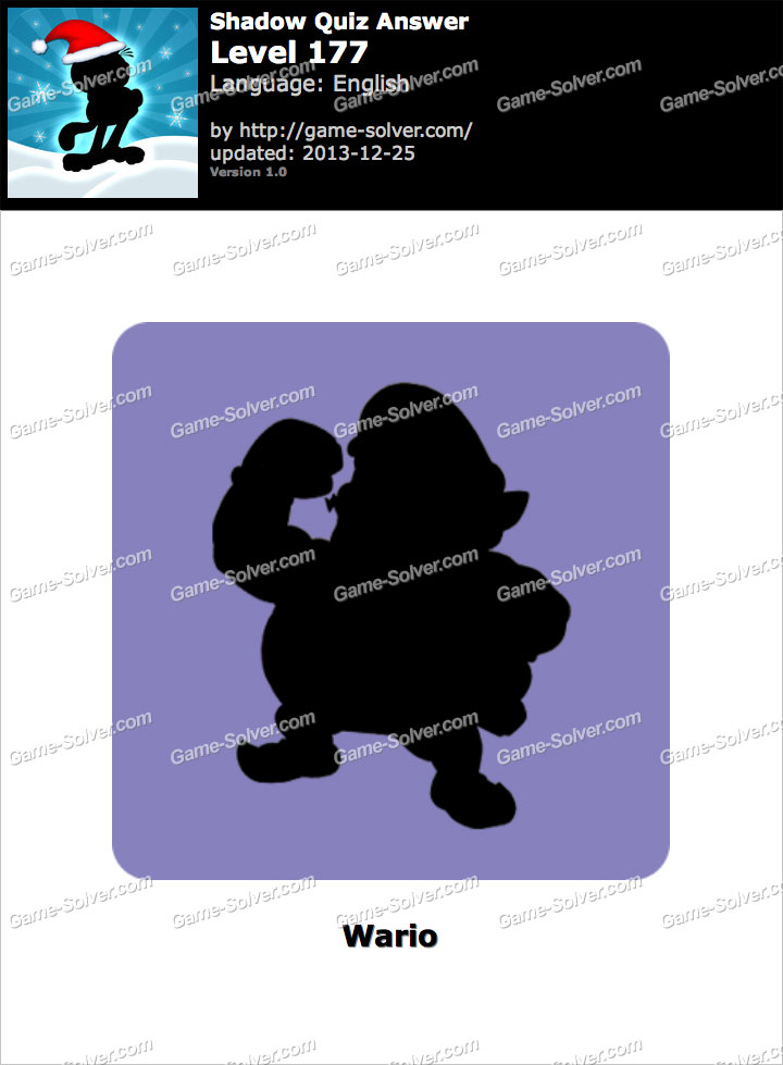 Shadow Quiz Level 177 • Game Solver