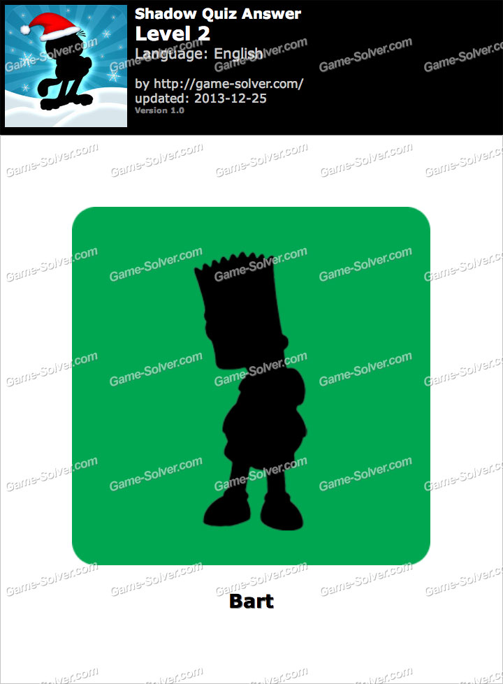 Shadow Quiz Level 2 • Game Solver
