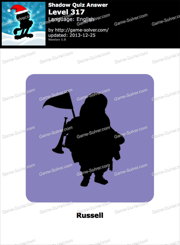 Shadow Quiz Level 317 • Game Solver