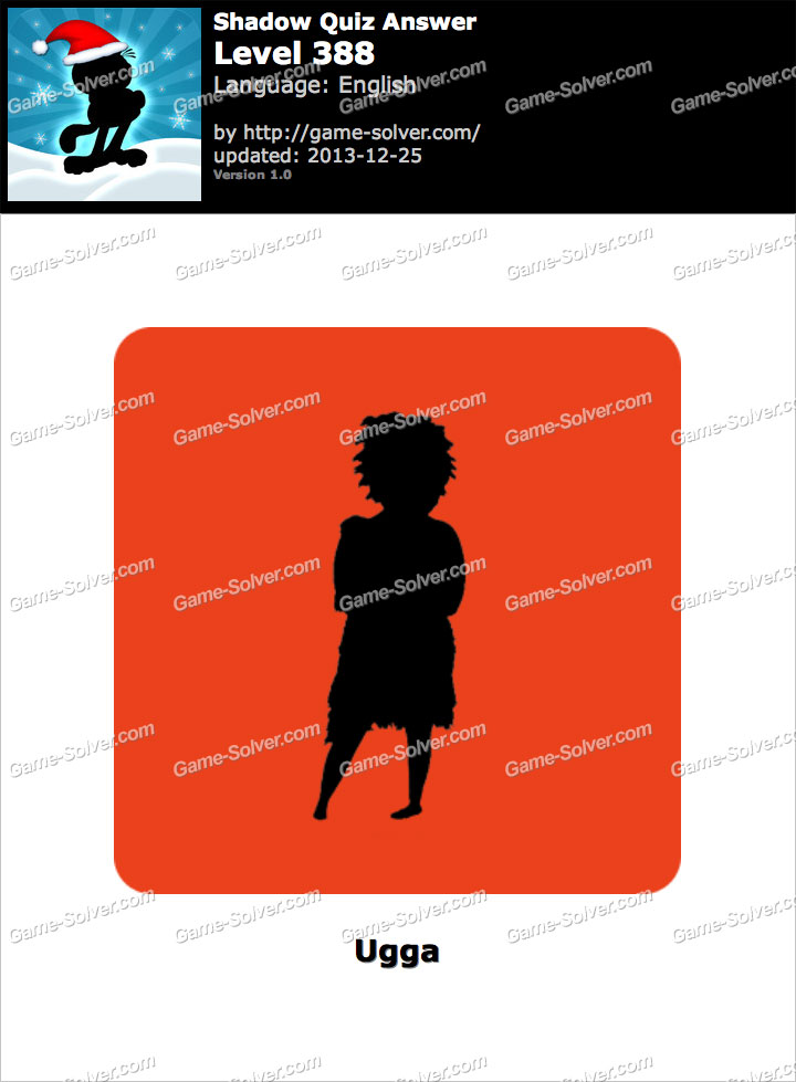 Shadow Quiz Level 388 • Game Solver