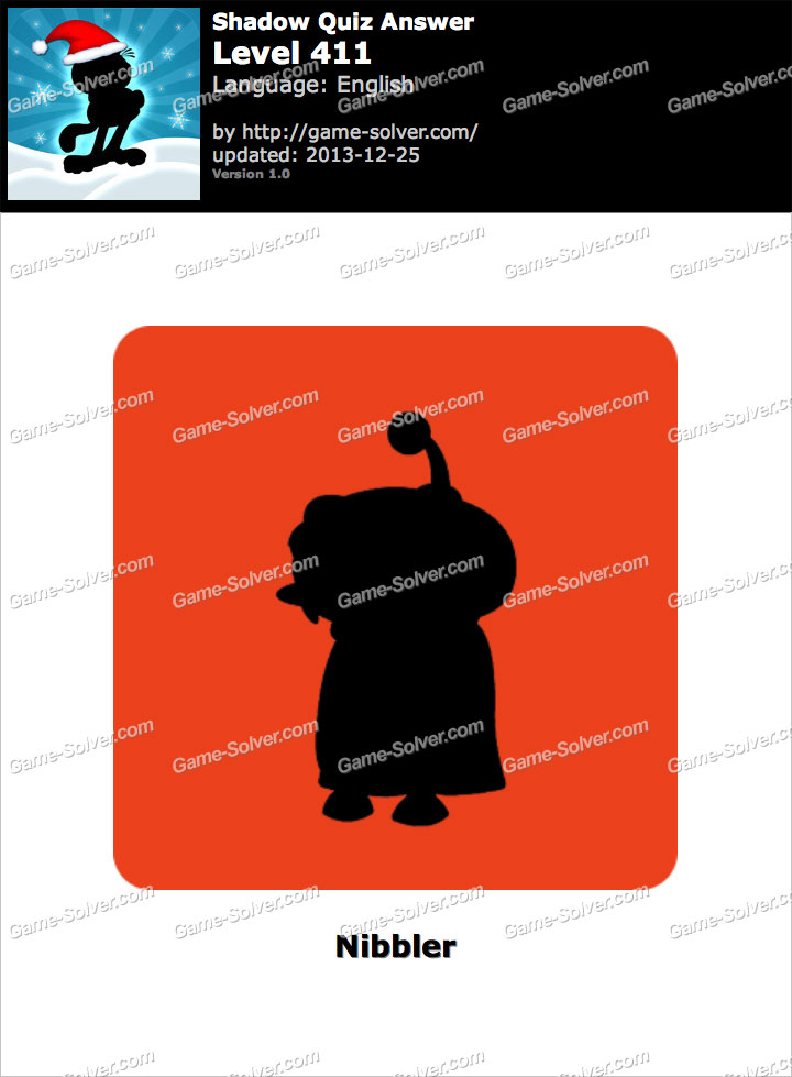 Shadow Quiz Level 411 • Game Solver