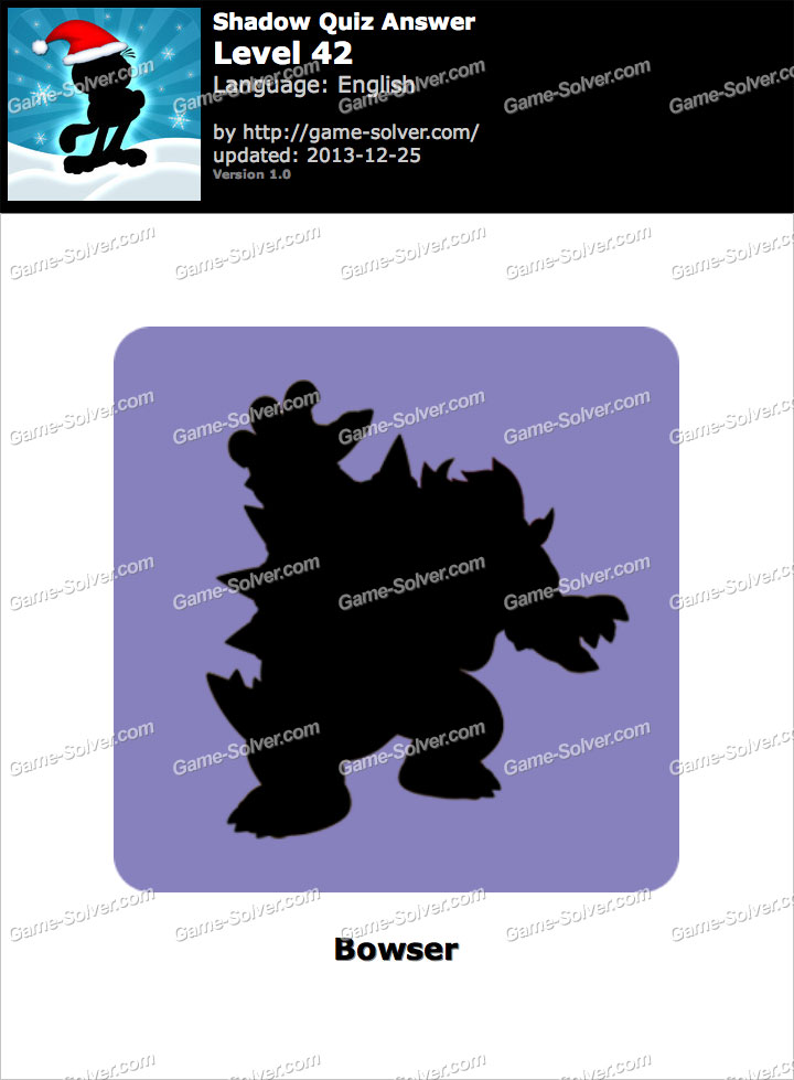 Shadow Quiz Level 42 • Game Solver