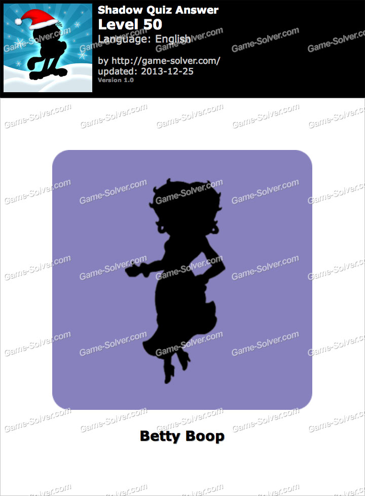 Shadow Quiz Level 50 • Game Solver
