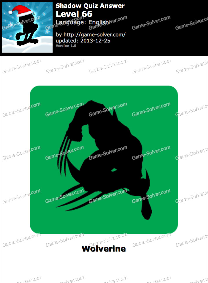 Shadow Quiz Level 66 • Game Solver