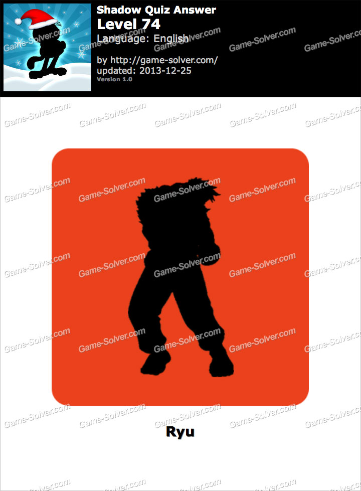 Shadow Quiz Level 74 • Game Solver