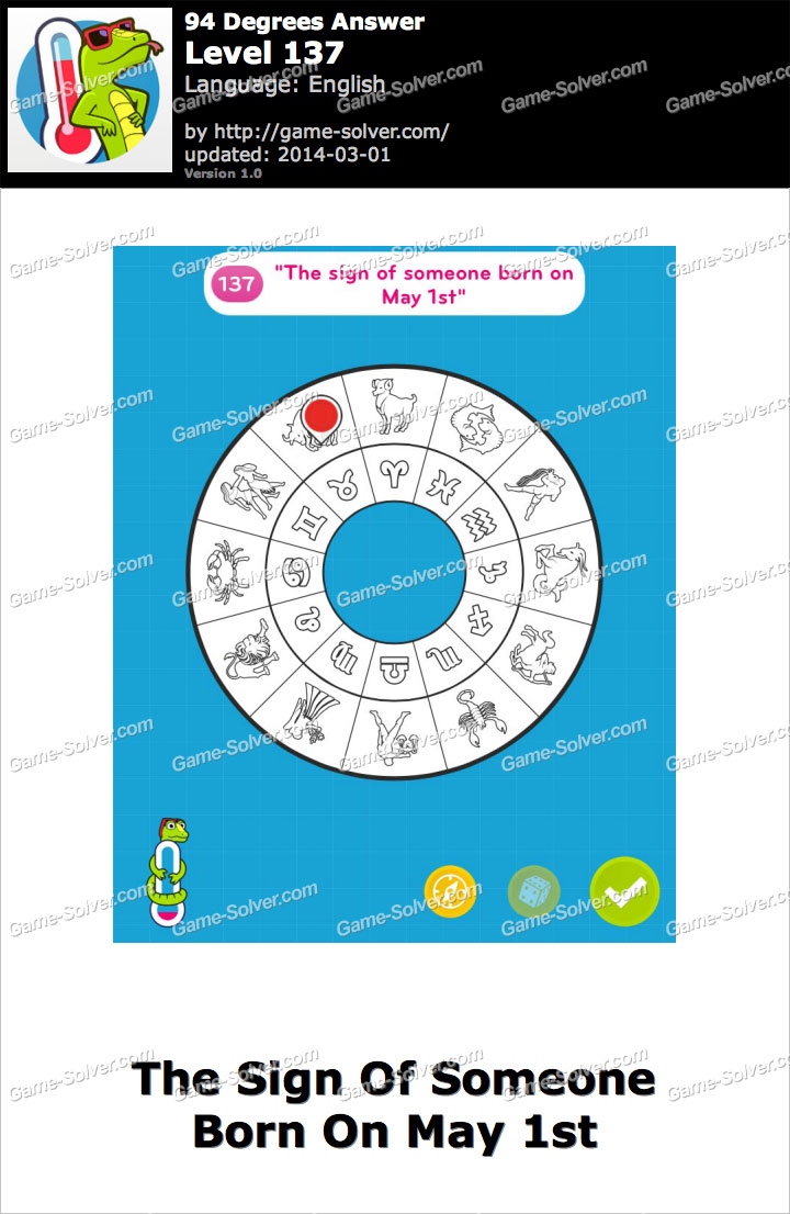 94 Degrees Level 137 • Game Solver