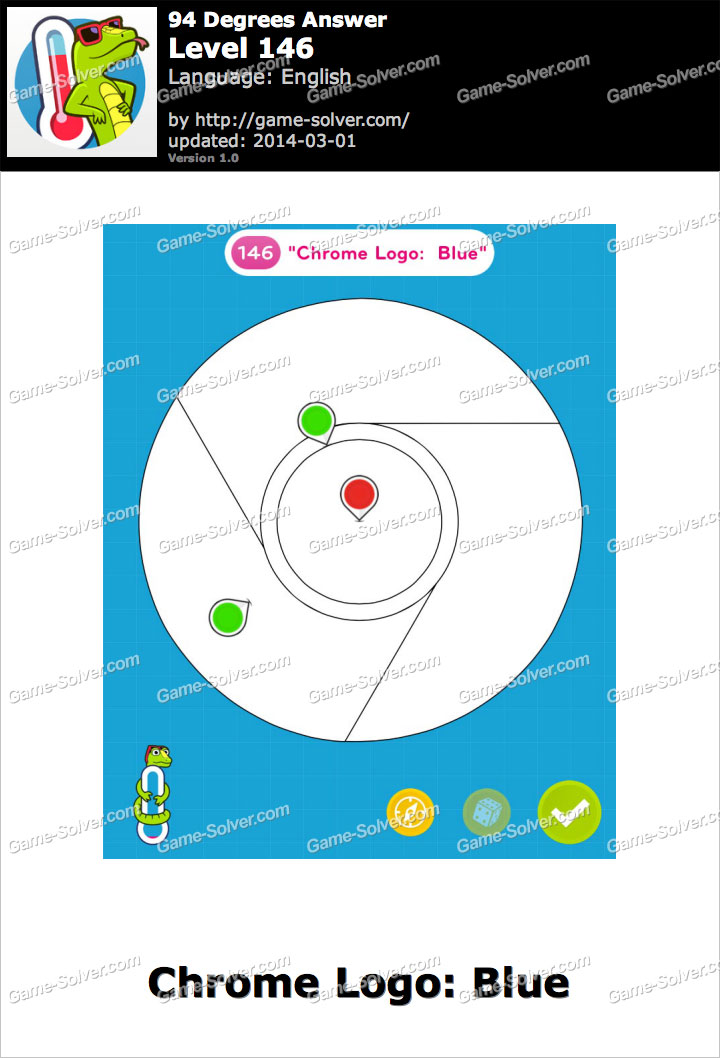94 Degrees Level 146 • Game Solver
