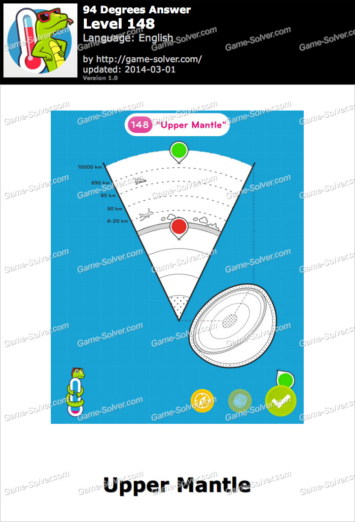 94 Degrees Level 148 • Game Solver